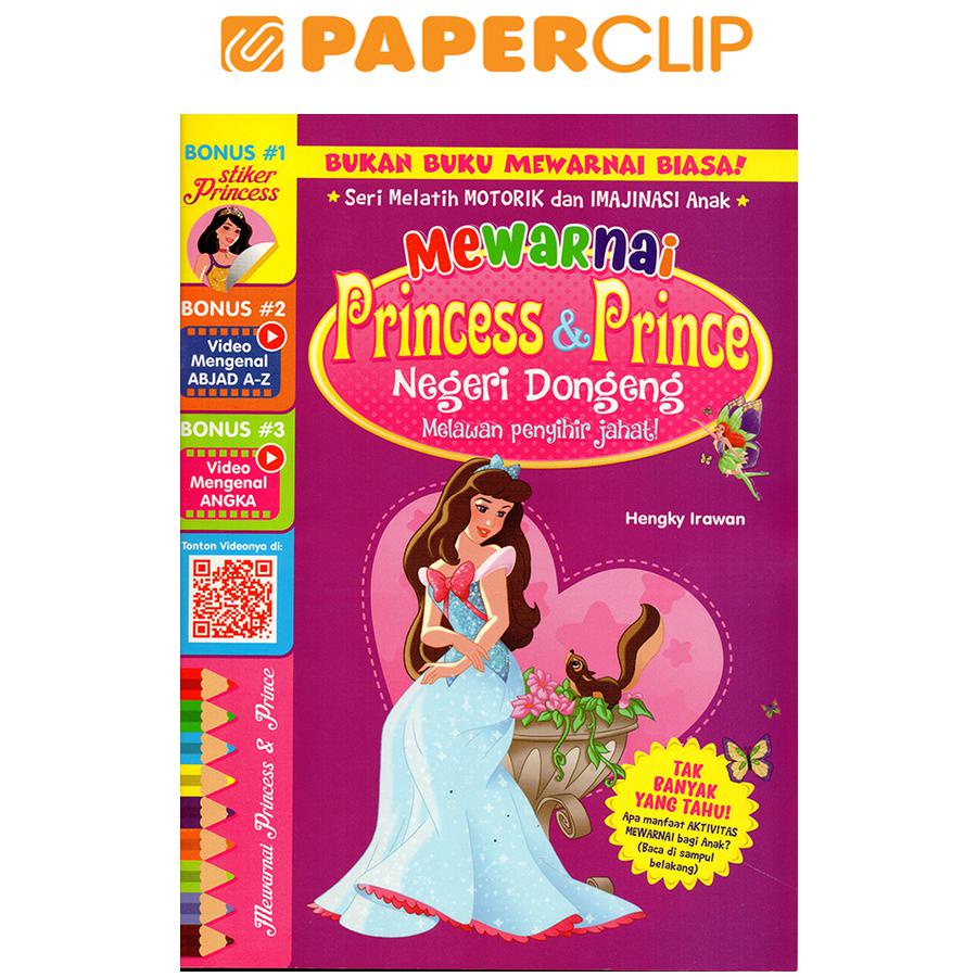 Jual MEWARNAI PRINCESS DAN PRINCE NEGERI DONGENG | Shopee Indonesia