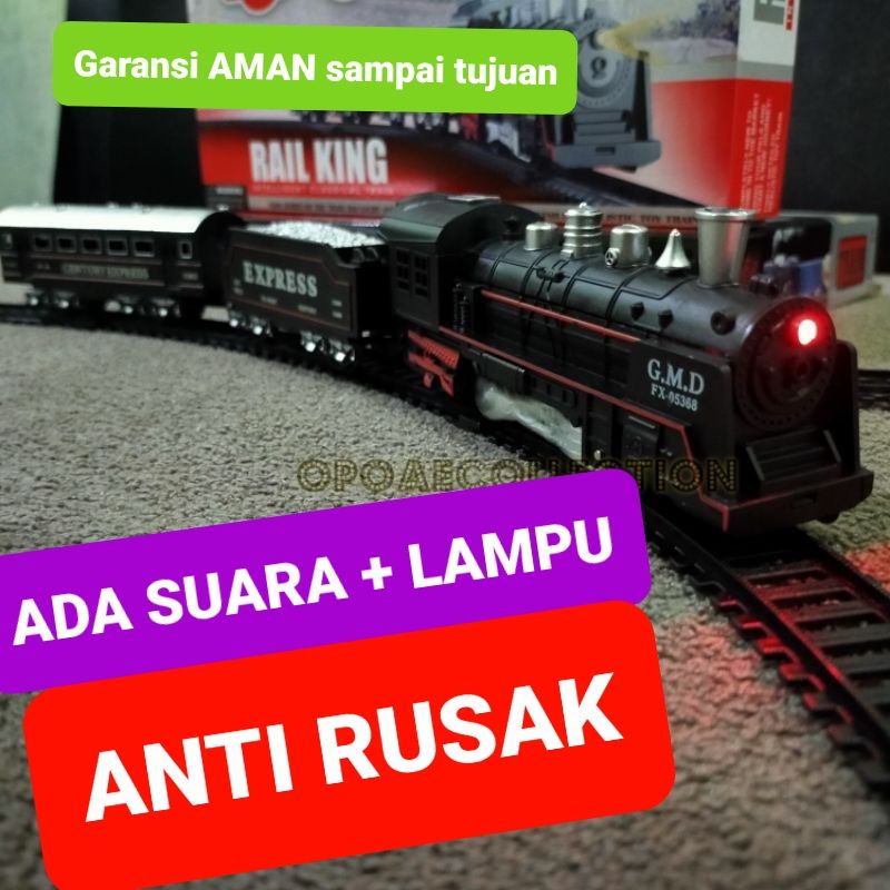 Jual Mainan Kereta Api plus SUARA Rail King railking edisi spesial seri ...
