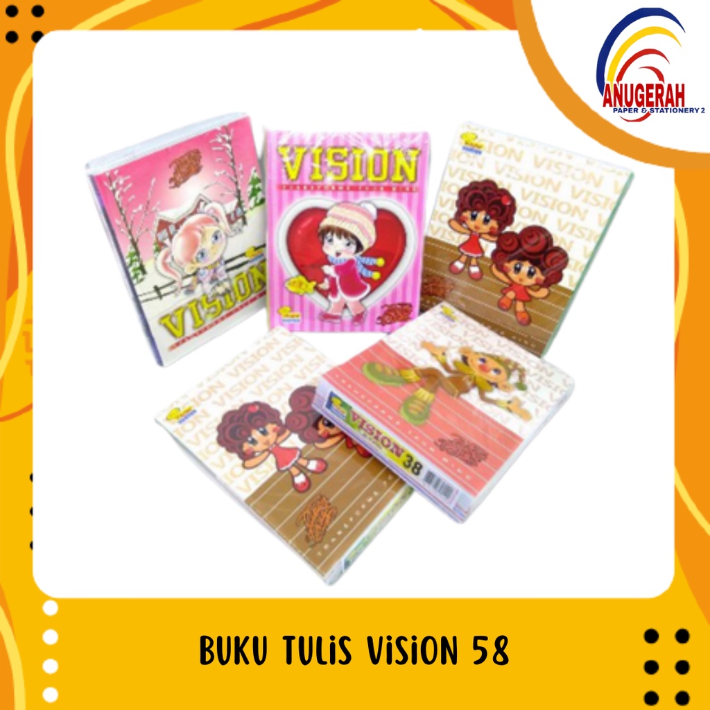 Jual Buku Tulis Vision 58 Murah (PAK) | Shopee Indonesia