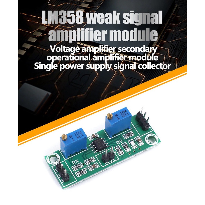 Jual LM358 Weak Signal Amplifier Voltage | Shopee Indonesia