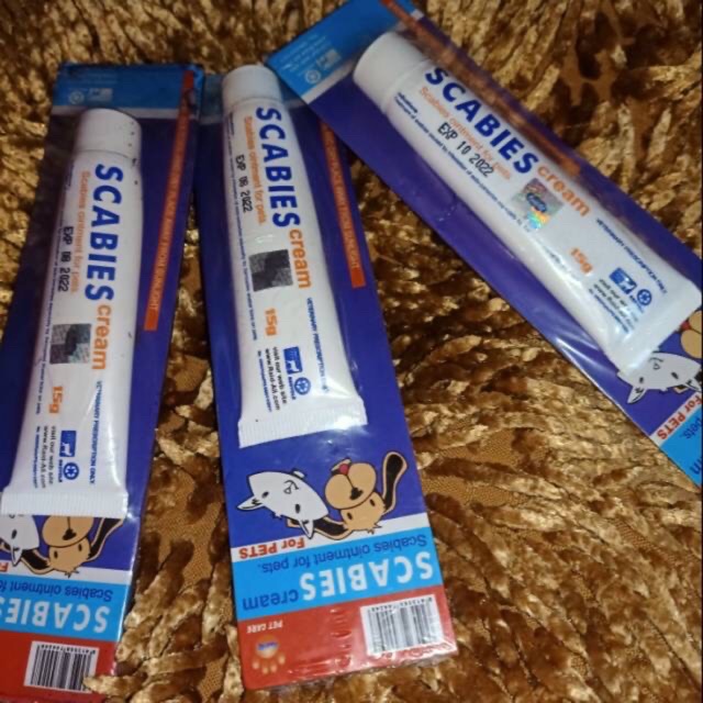 Jual scabies cream 12g obat salep jamur koreng gudig luka kucing dan ...