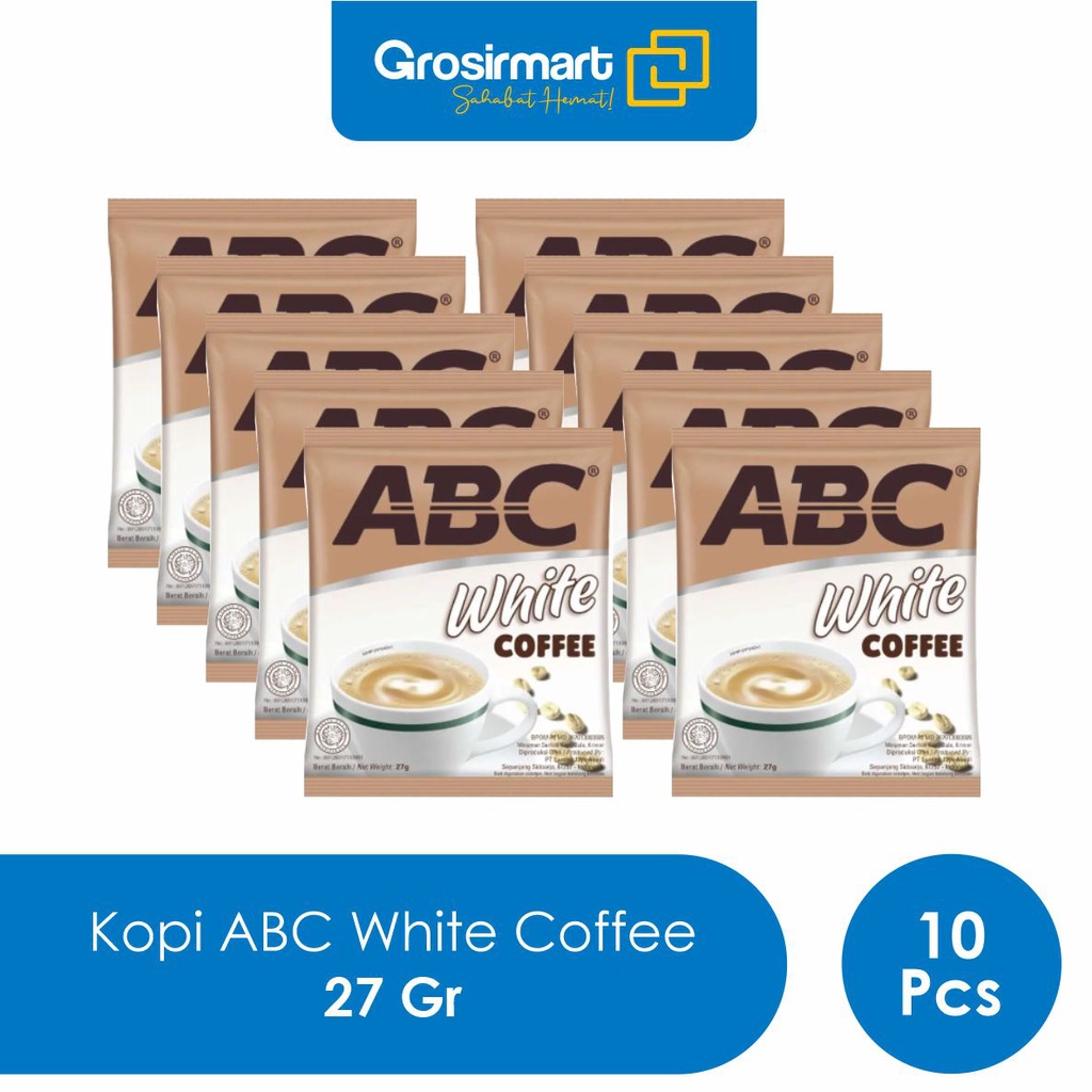 Jual Kopi ABC White Coffee | 1 Renceng (10 pcs) | Shopee Indonesia