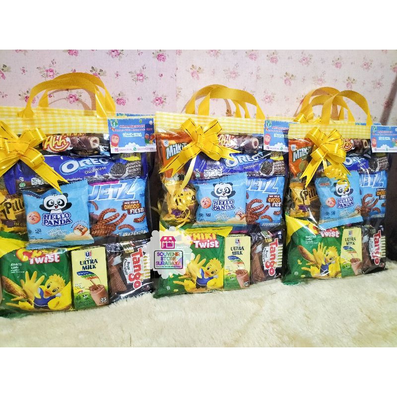 Jual Snack Ulang Tahun / Paket Snack Ultah / Bingkisan Ulang Tahun ...