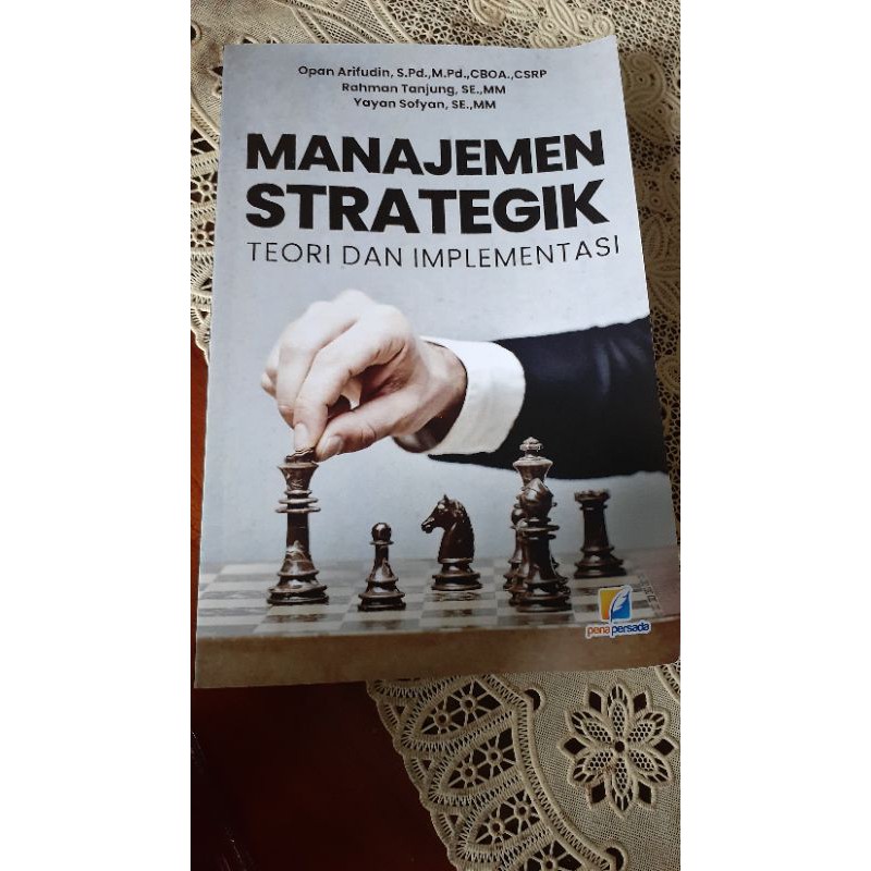 Jual Manajemen Strategik (Teori dan Implementasi) | Shopee Indonesia