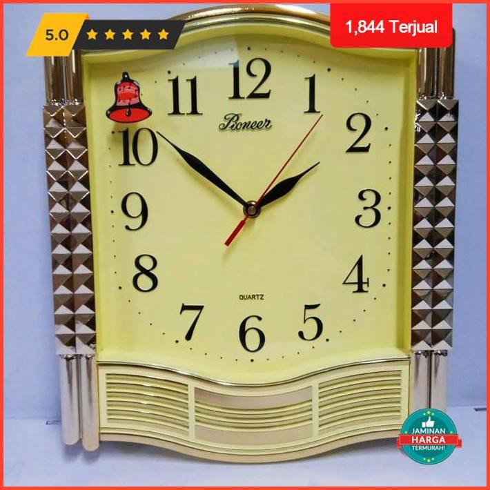 Jual Dekorasi Rumah Jam Dinding Pioneer Kotak Melody Klasik Bunyi Musik ...