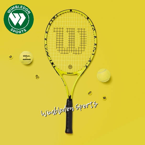 Jual Raket Tenis Wilson JR 25 Minion Tennis Racket / Raket Tenis Minion ...