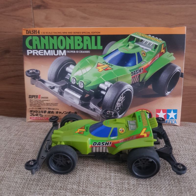 Jual Tamiya Mini 4WD Original Dash 4 Cannonball Premium Rakit Pajang ...