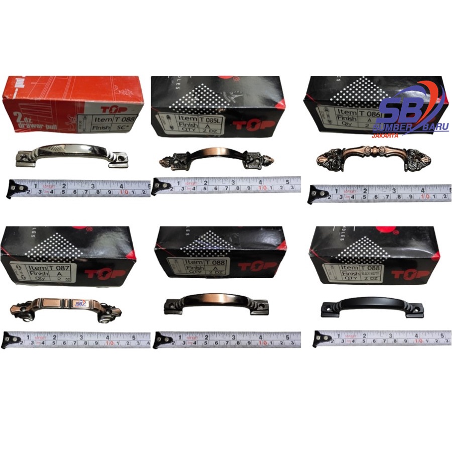 Jual Handle Tarikan Jendela Laci Lemari TOP 085/086/087/088 SN / GP ...