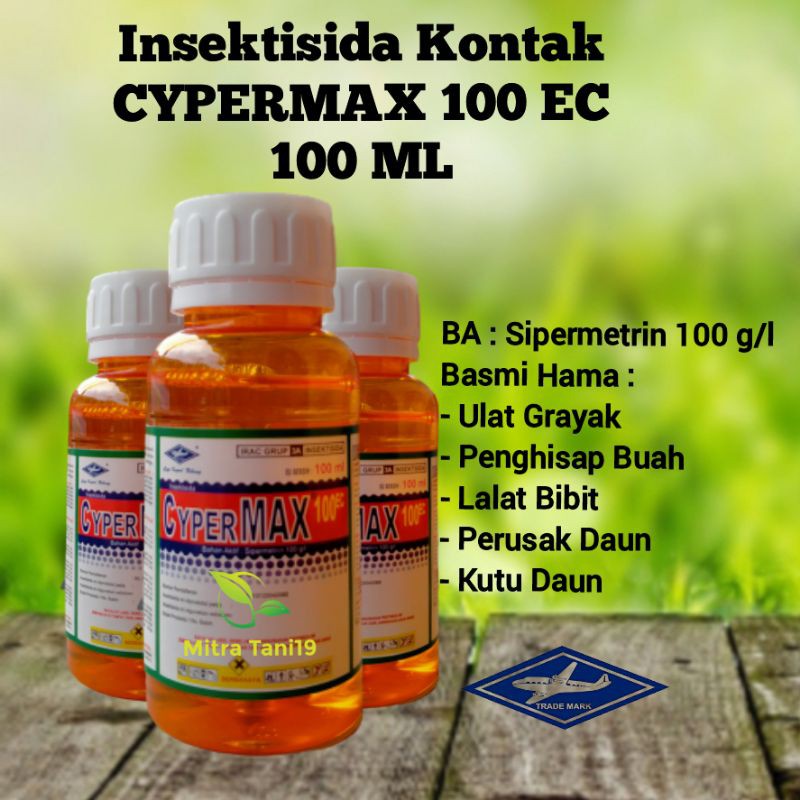 Jual PEMBASMI HAMA ULAT TANAMAN CYPERMAX INSEKTISIDA PESTISIDA HAMA 100 ...