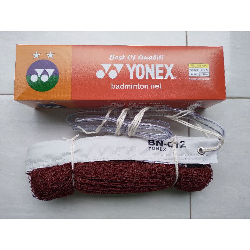 Jual net badminton net bulutangkis yonex seling baja | Shopee Indonesia