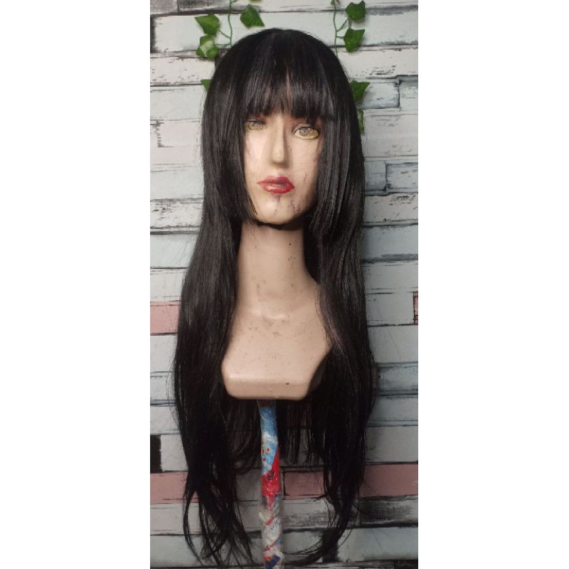 Jual Wig hitam polos | Shopee Indonesia