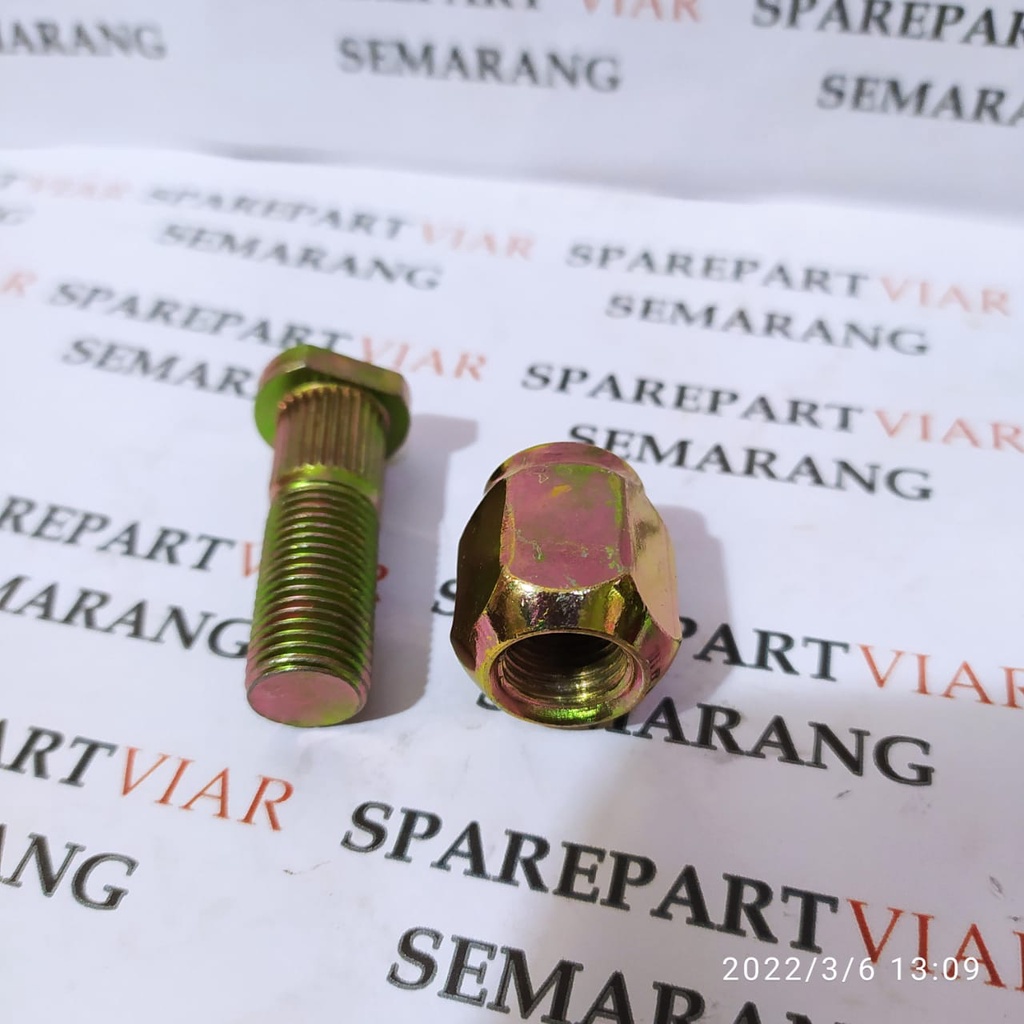 Jual MUR + BAUT RODA BELAKANG KANAN ATAU RODA KIRI UNTUK VIAR RODA 3 ...
