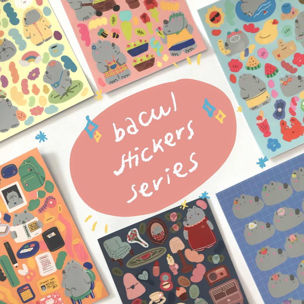 Jual BACUL STICKERS SERIES | Shopee Indonesia