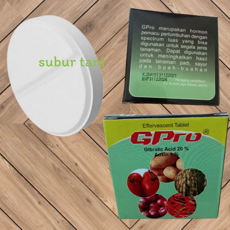 Jual ZPT GPRO 25 TB bahan aktif Gibralic Plus Auksin zat pengatur ...