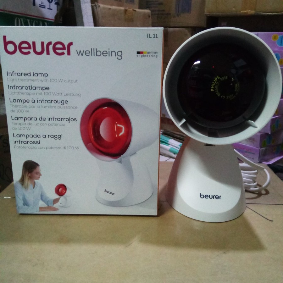 Jual Lampu Terapi Infrared Beurer IL 11 / Infrared Lamp Beurer IL11 ...