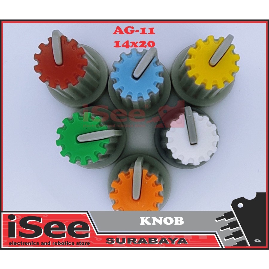 Jual Knop potensio WH148 AG11 potensiometer knob tutup potentiometer ...