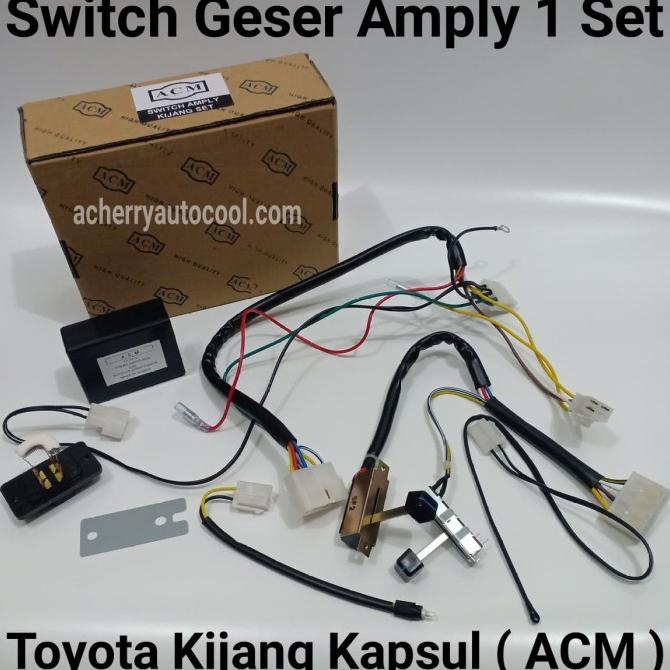 Jual Produk Unggulan] Switch Geser Saklar AC Mobil Amplifier Kijang Kapsul ACM 1 SET | Shopee ...
