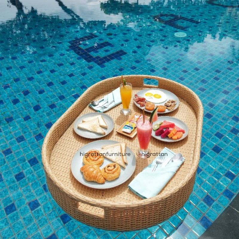 Jual OVAL Floating Tray 90 x 50 cm | Nampan Apung Kolam | Floating ...