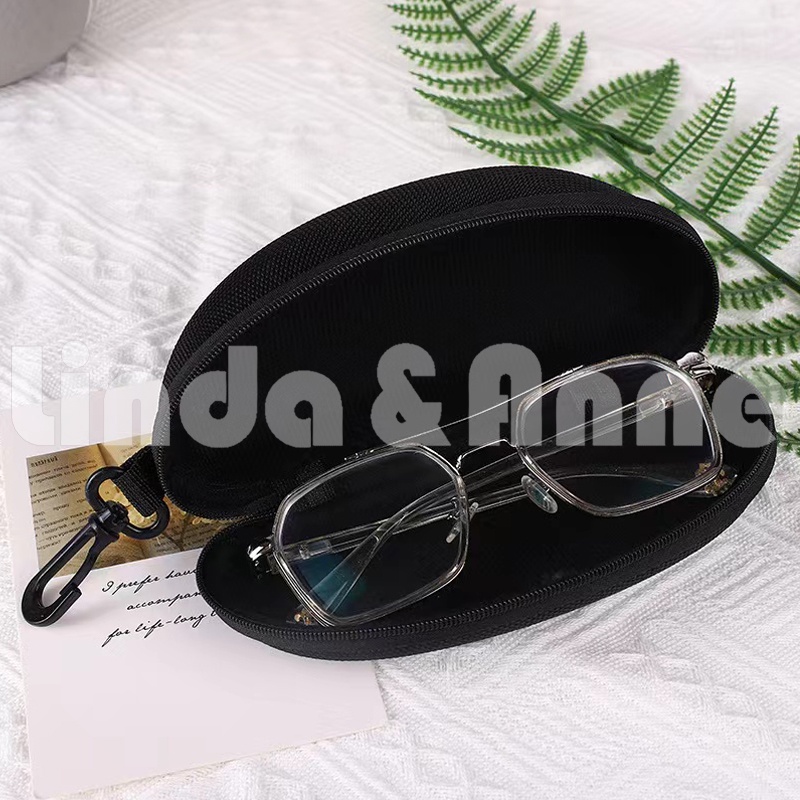 Jual Tempat Kacamata Hardcase - Cover Kacamata Box Resleting - Kotak ...