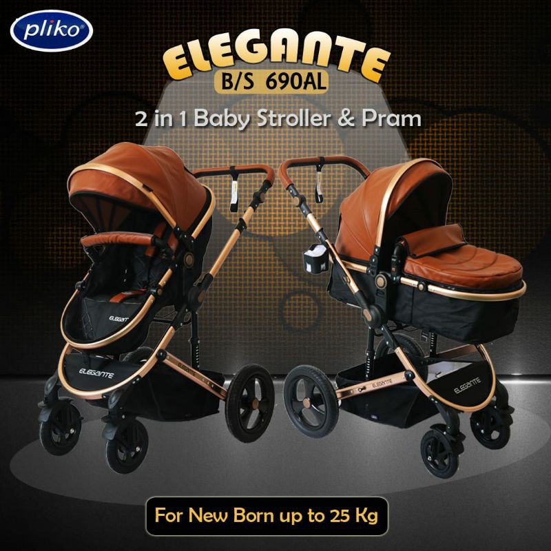 Jual Stroller Pliko 690AL Elegante | Shopee Indonesia