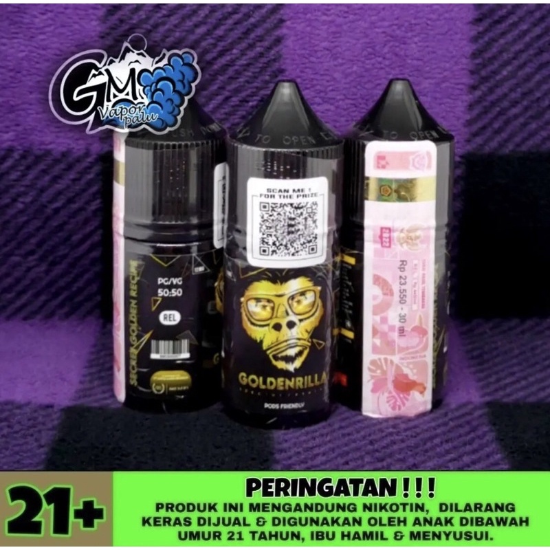 Jual GOLDEN RILLA BERRY BANANA 30ml | Shopee Indonesia