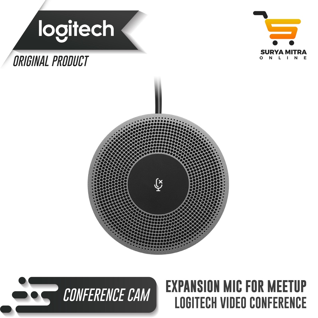 Jual Logitech Expansion Mic for MeetUp Conference Cam | Shopee Indonesia