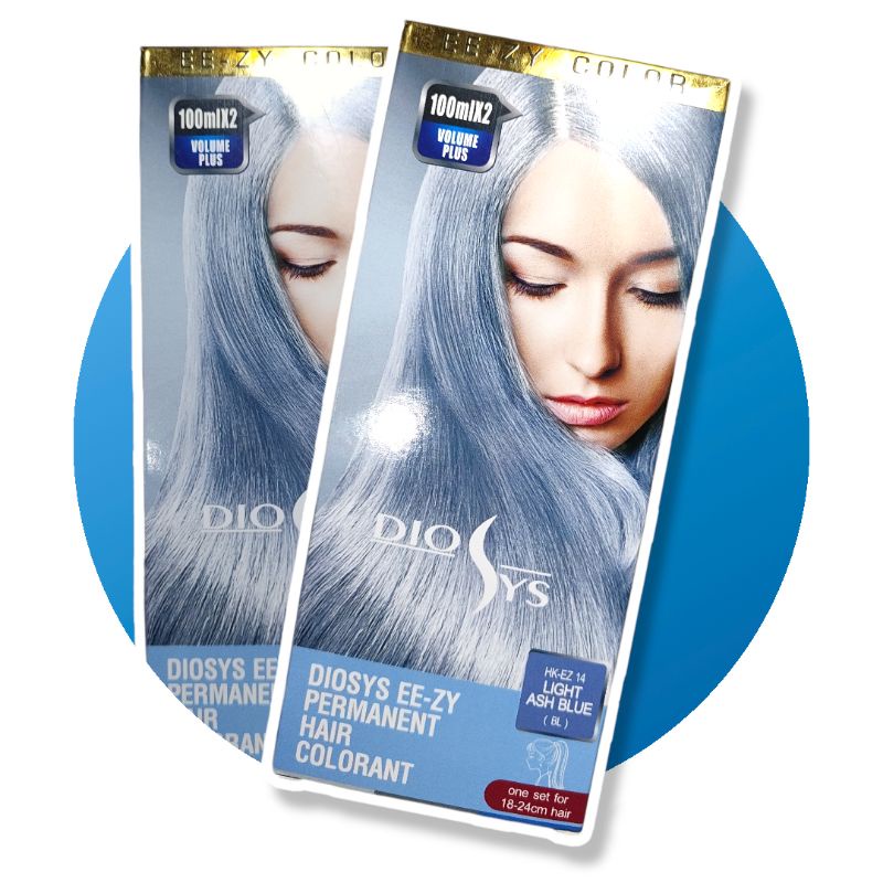 Jual Cat Rambut Diosys Light Ash Blue | Shopee Indonesia