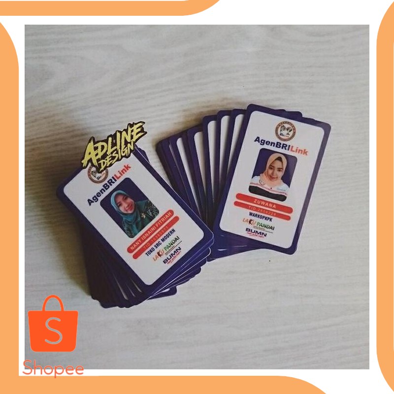 Jual Unik perkakas cetak id card pvc nama dada keplek satuan 20DEZ ...