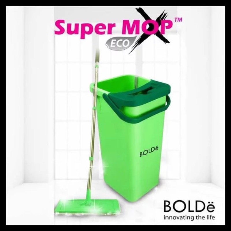 Jual BOLDe SUPER MOP X ECO - HIJAU | Shopee Indonesia