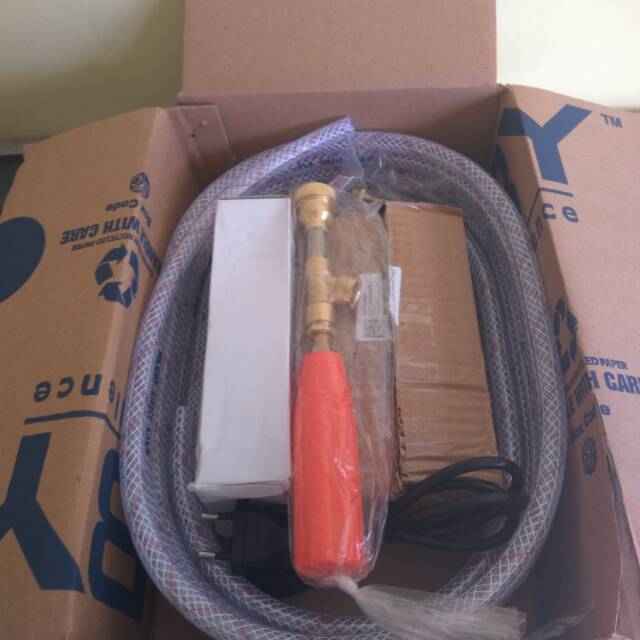 Jual Paket Pompa Steam Cuci Motor Mobil AC 12v DC | Shopee Indonesia