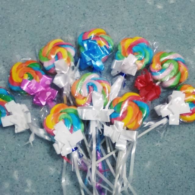 Jual Permen bunga lolipop murah 4cm 14500/pack 20pcs | Shopee Indonesia