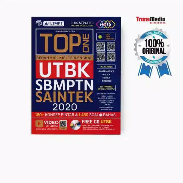 Jual Buku Top One Bedah Kisi - Kisi Terlengkap UTBK SBMPTN Saintek 2020 Plus CD | Shopee Indonesia
