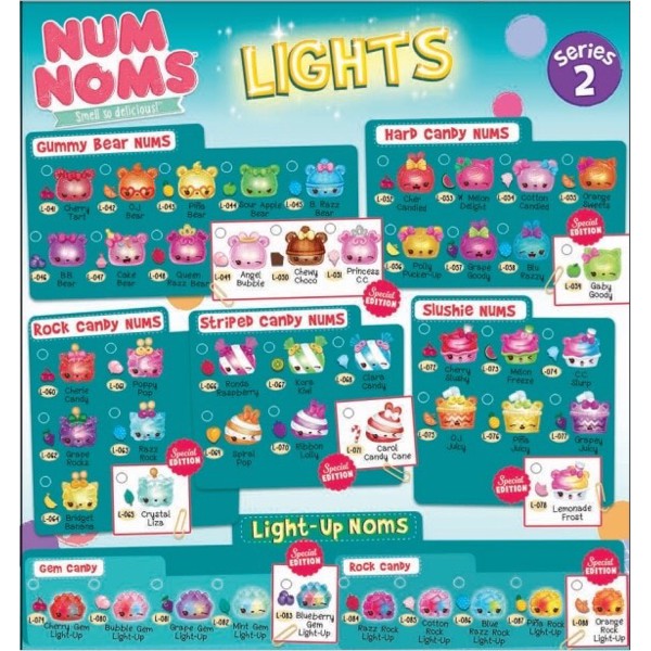 Jual Num Noms Light Series 2, Shopkins Littlest Pet Shop Hasbro Emco | Shopee Indonesia