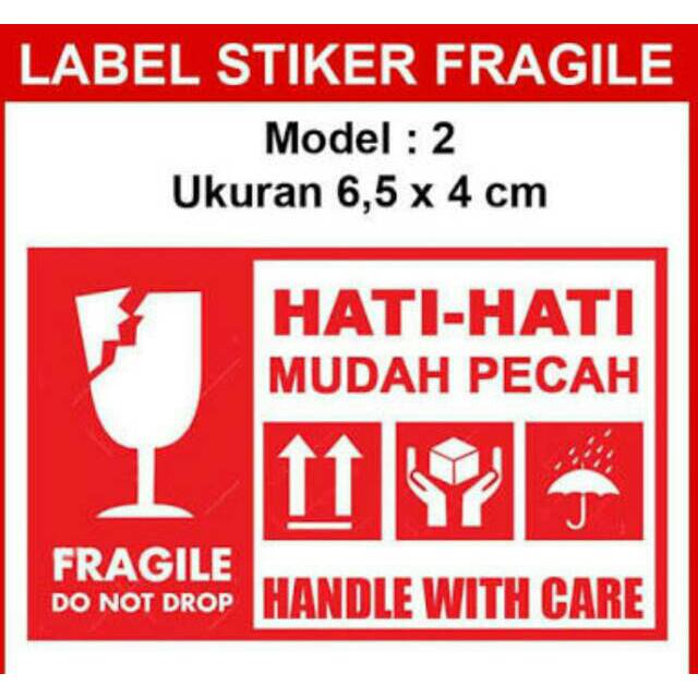 Jual Stiker FRAGILE | Shopee Indonesia