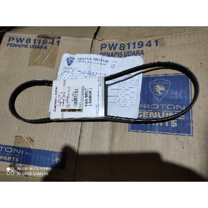 Jual fan belt/ van belt/ v-belt alternator galant V6 lele hiu V6-24 ST 4PK 945 ORIGINAL | Shopee ...