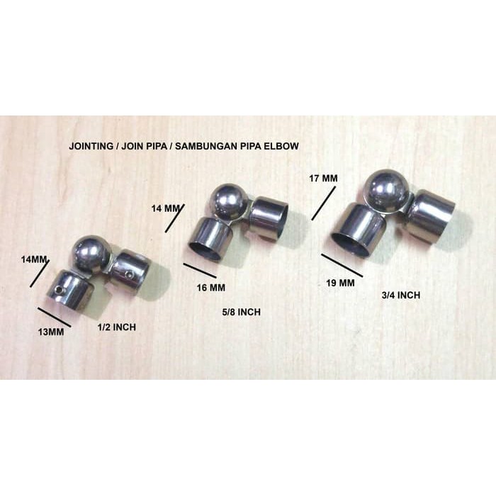 Jual Sambungan Pipa / Join Pipa / Elbow 1/2 inch . | Shopee Indonesia