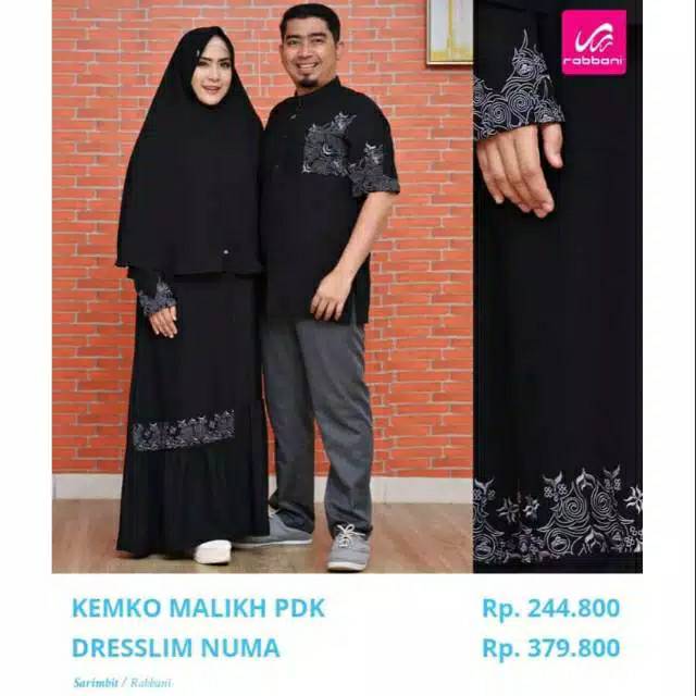 Jual Baju koko rabbani - baju koko hitam- baju koko pendek hitam ...