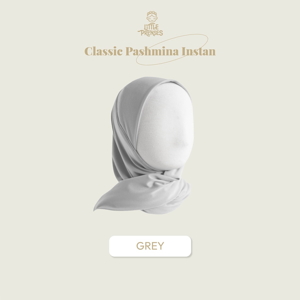 Jual Little Prenses Classic Pashmina Instant Hijab Anak Perempuan ...