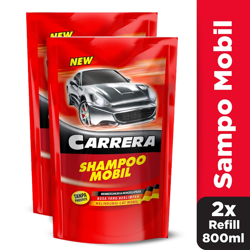 Jual Carrera Shampoo Mobil 800 Ml x2 | Shopee Indonesia