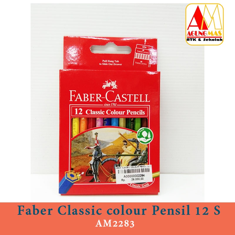 Jual Faber Classic colour Pensil 12 S | Shopee Indonesia