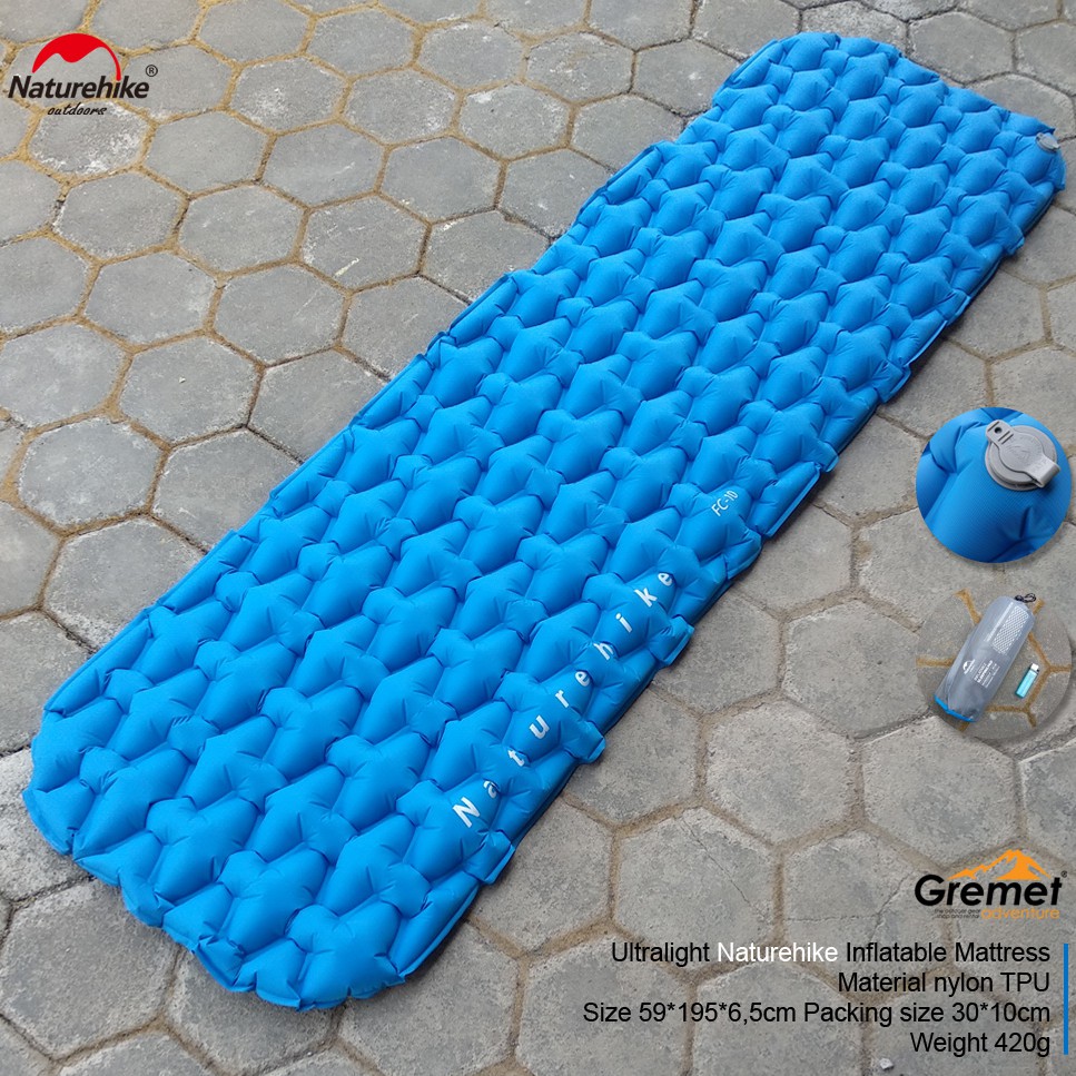 Jual Matras Angin / Kasur Tiup / Inflatable Sleeping Pad Mattress ...