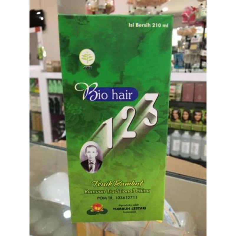 Jual bio hair 123 tonic rambut hijau ( original ) | Shopee Indonesia