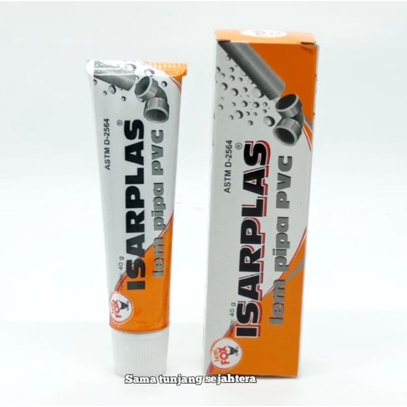 Jual LEM ISARPLAS TUBE 40 GRAM / LEM PIPA PVC TUBE ISARPLAS | Shopee Indonesia