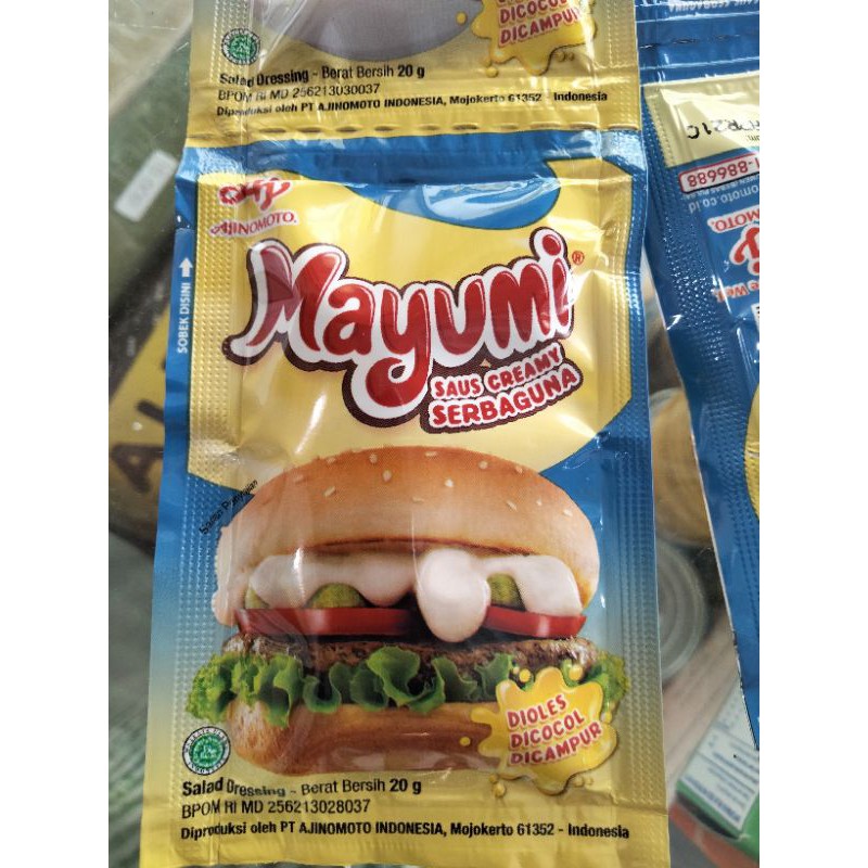 Jual mayonaise mayumi ukuran 20 gram | Shopee Indonesia