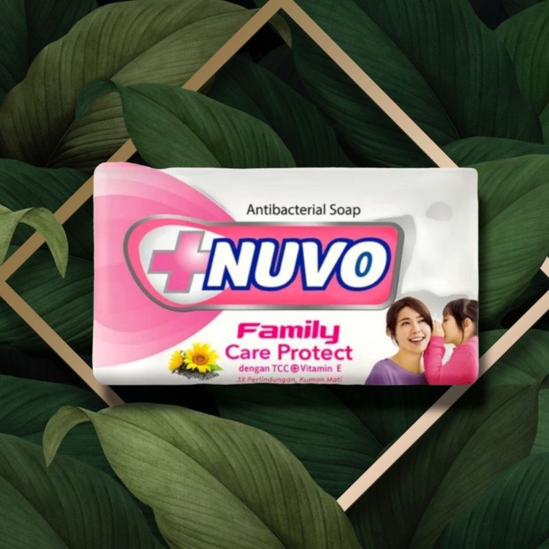 Jual Nuvo family antibacterial soap, sabun mandi batang 76g | Shopee Indonesia
