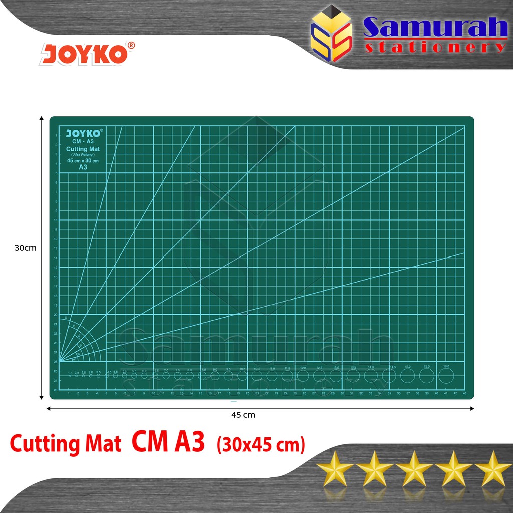 Jual Cutting Mat Joyko Ukuran A3 / Alas Cuting Potong Kertas / Tatakan ...