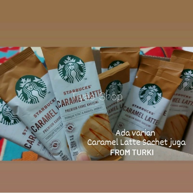 Jual Starbucks Sachet Turkey - Caramel Latte | Shopee Indonesia