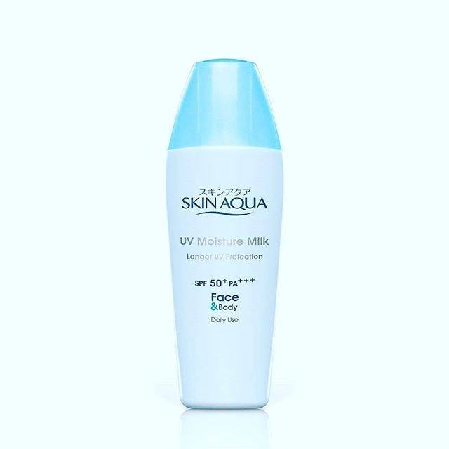 Jual Skin Aqua UV Moisture Milk SPF 50+ PA+++ 40gr⁣ | Shopee Indonesia