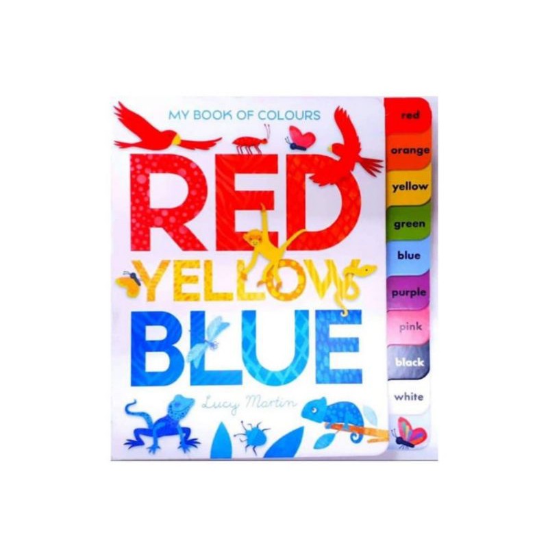 Jual Boardbook: Red, Yellow, Blue. My Book of Colors. | Shopee Indonesia