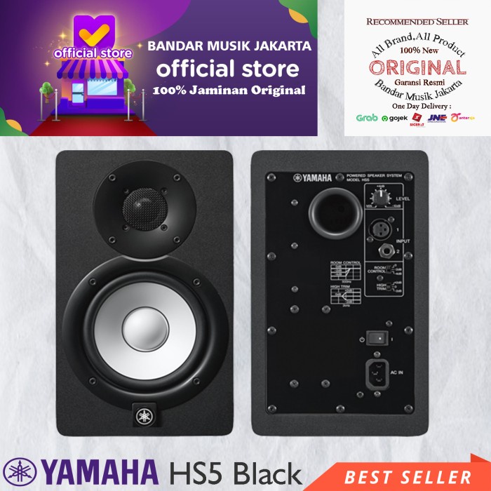 Jual Yamaha HS5 Powered Studio Monitor | Shopee Indonesia
